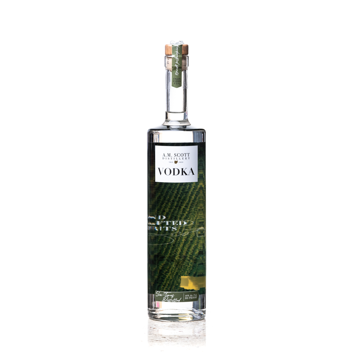 A.M. Scott Distillery Six-Times Distilled Vodka from United States ...