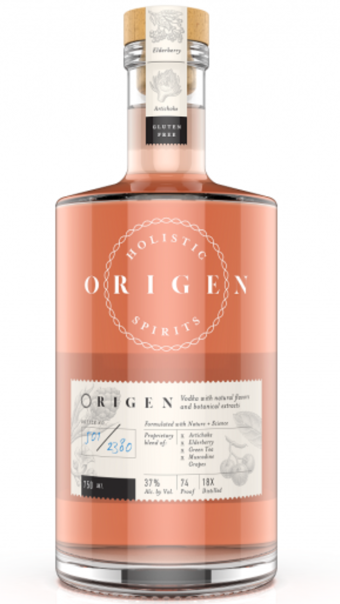 Origen Holistic Spirits Vodka from United States - Winner of Silver ...