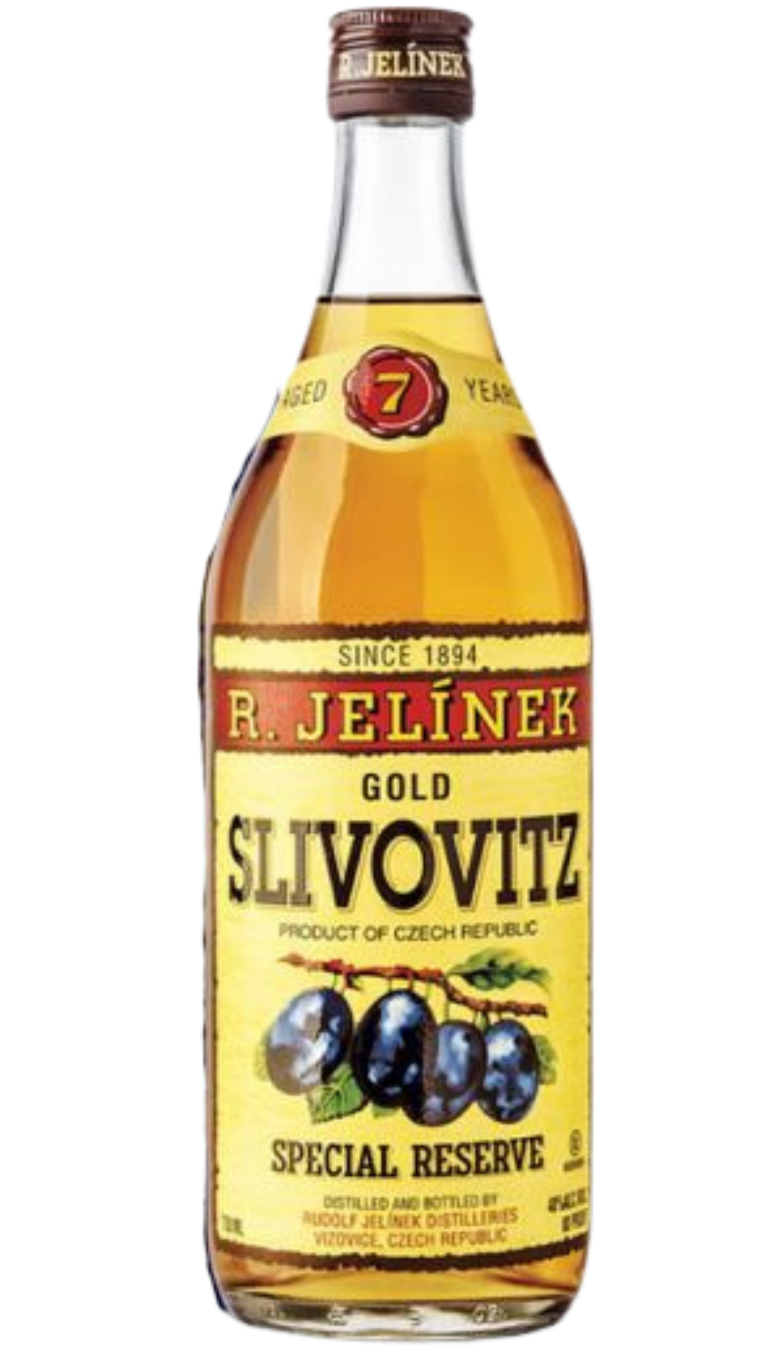 R. Jelinek 7 Years Gold Slivovitz Special Reserve from Czech Republic ...