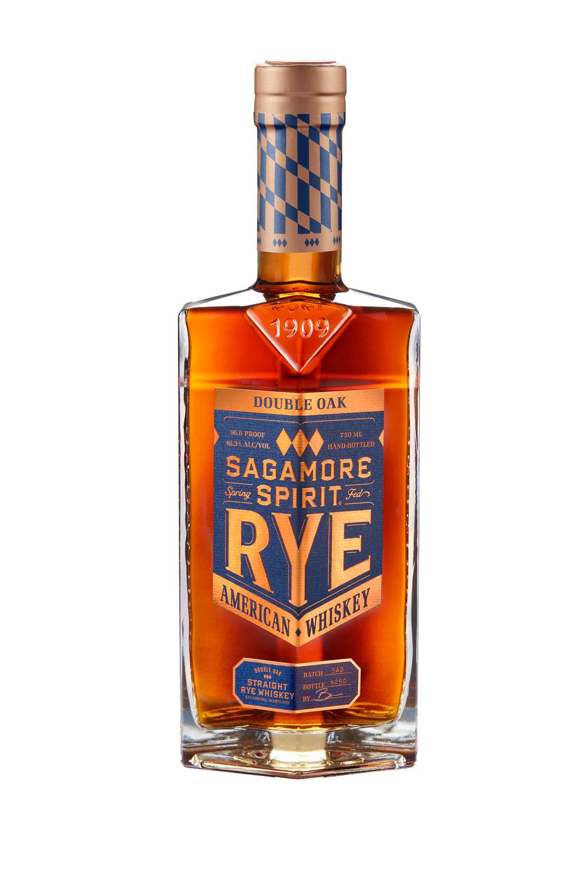 Sagamore Double Oak Rye Whiskey from United States - Winner of Gold ...