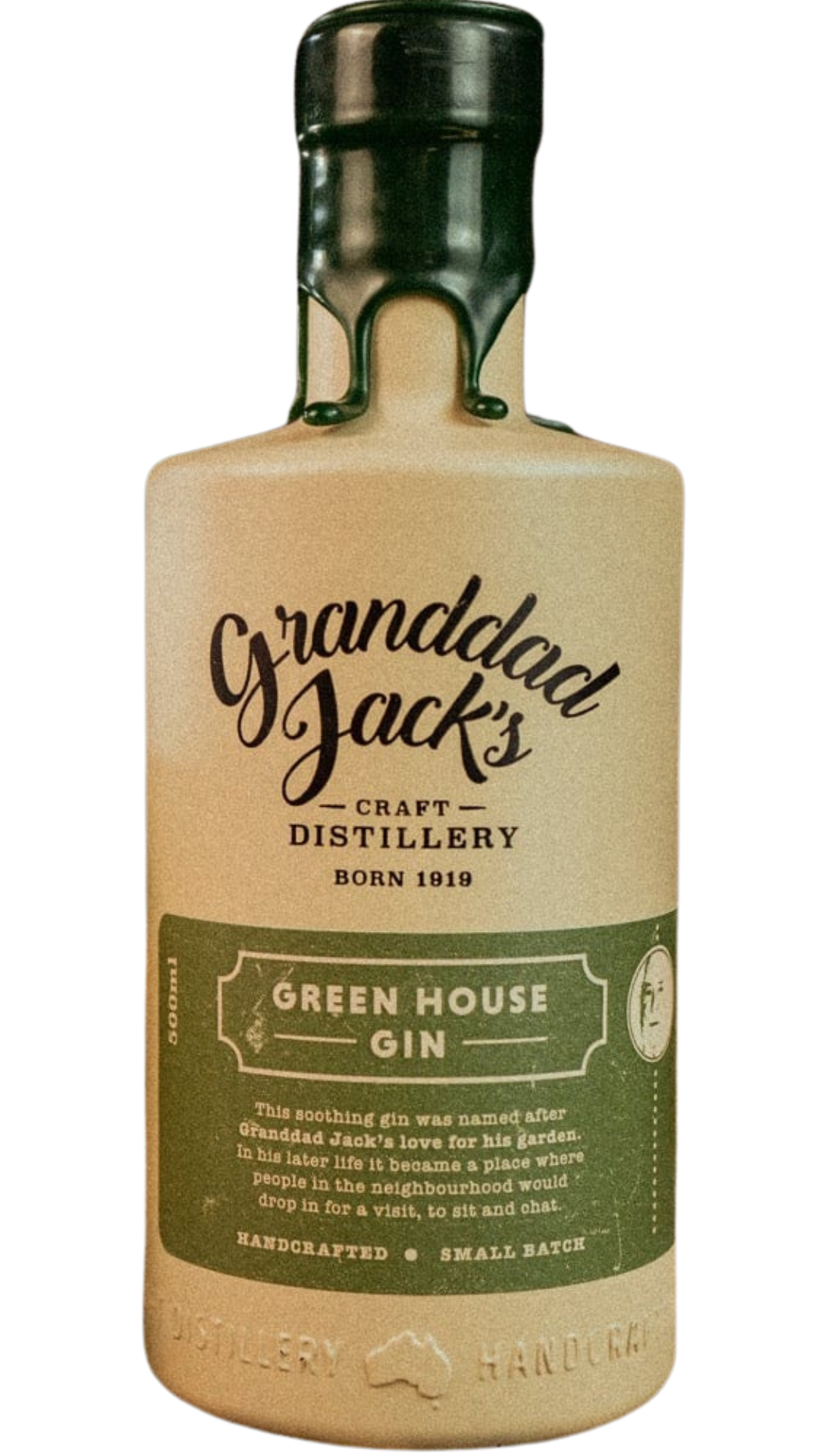 Granddad Jack's Greenhouse Gin from Australia - Winner of Silver medal ...