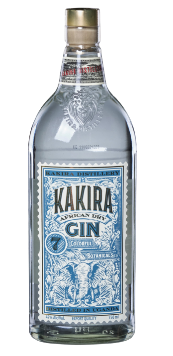 Kakira Gin from Uganda - Winner of Bronze medal at the Bartender Spirits Awards
