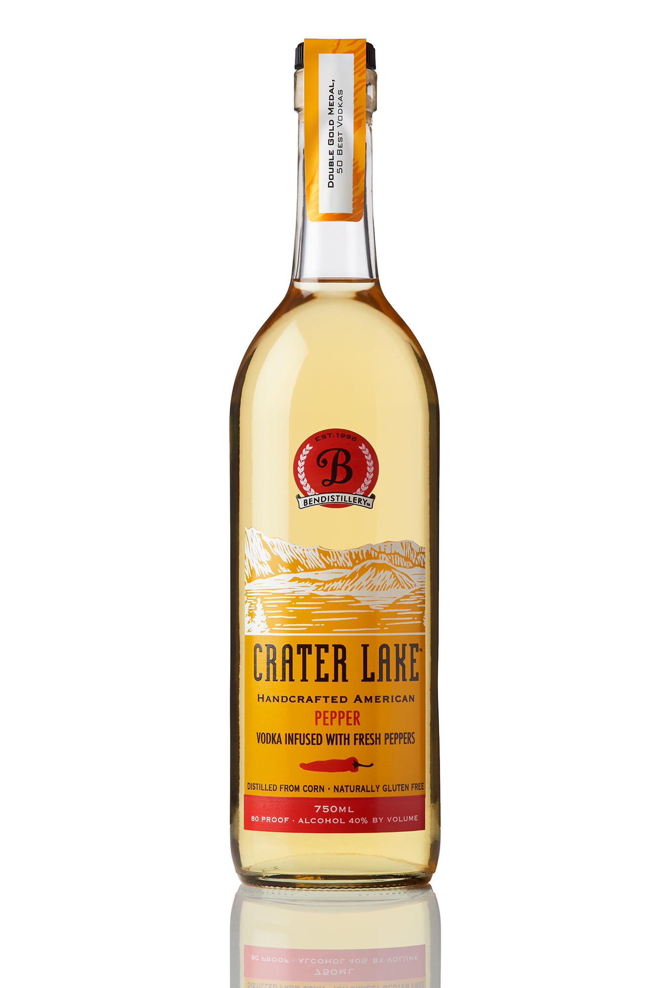 Crater Lake Pepper Vodka from United States - Winner of Silver medal at ...