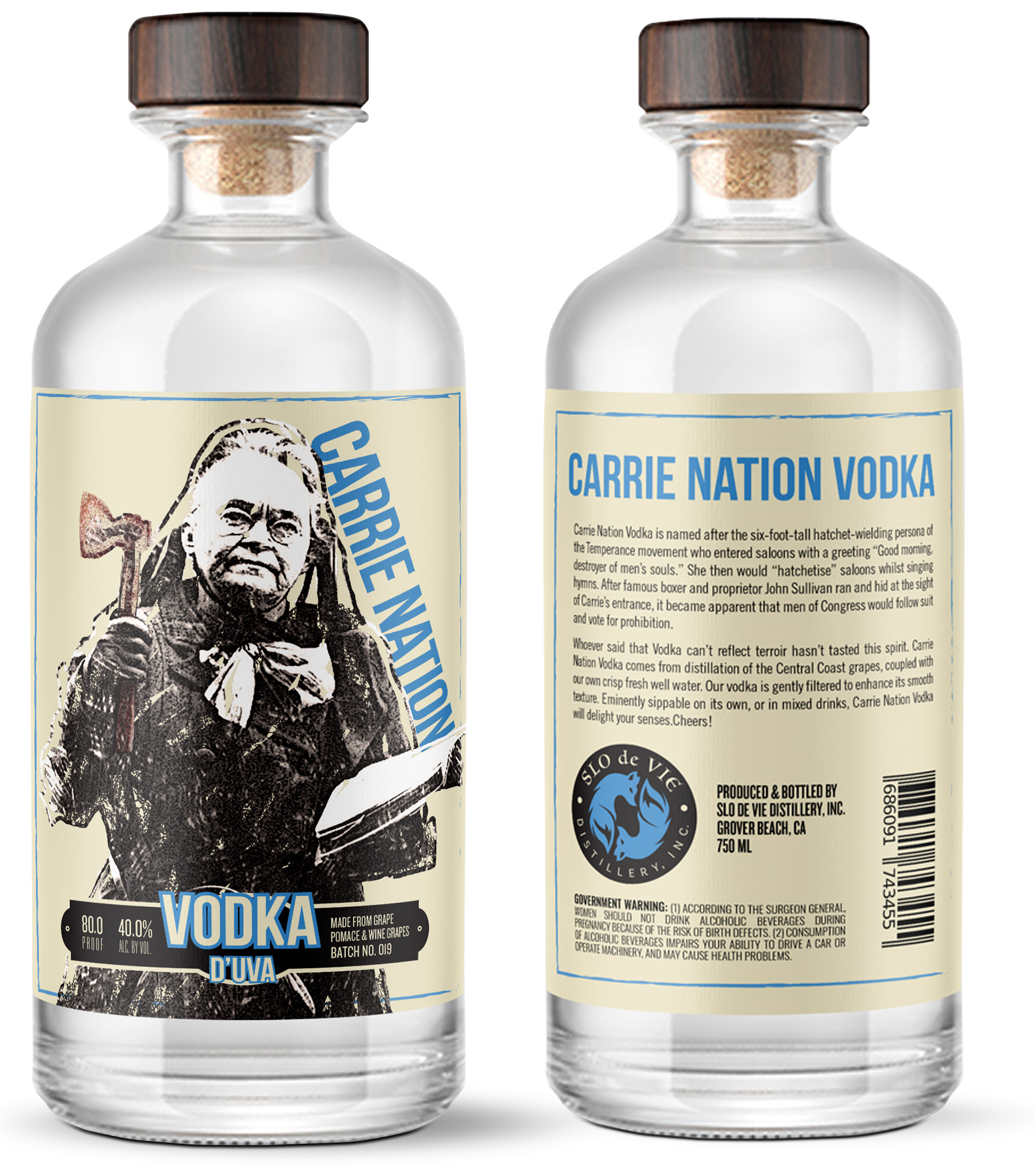 Carrie Nation Vodka from United States - Winner of Silver medal at the ...