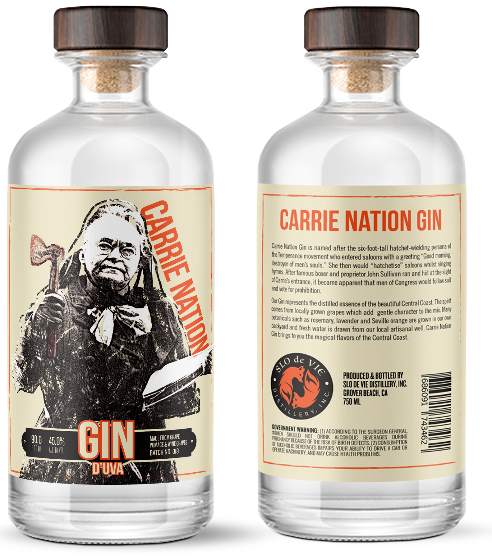 Carrie Nation Gin from United States - Winner of Silver medal at the ...