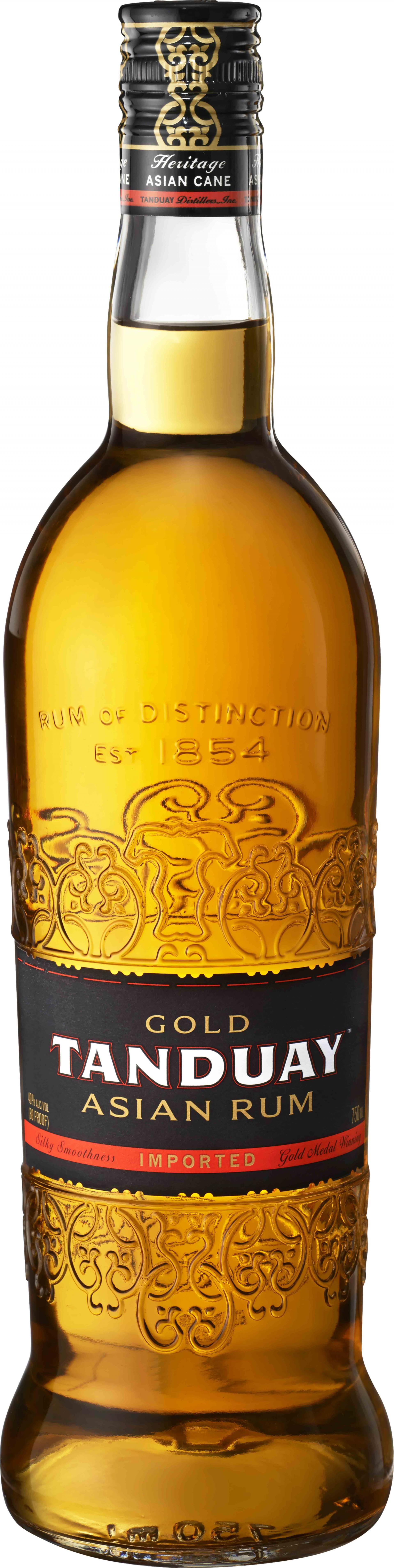 Tanduay Asian Rum Gold from Philippines - Winner of Silver medal at the ...