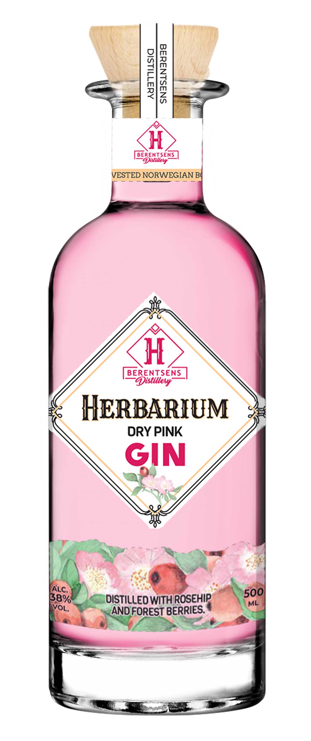 Herbarium Dry Pink Gin from Norway - Winner of Double Gold medal at the ...