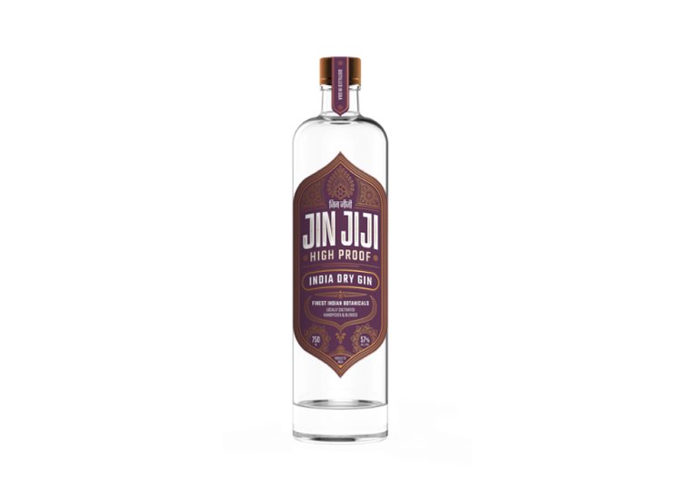 Jin Jiji High Proof India Dry Gin from India - Winner of Silver medal ...
