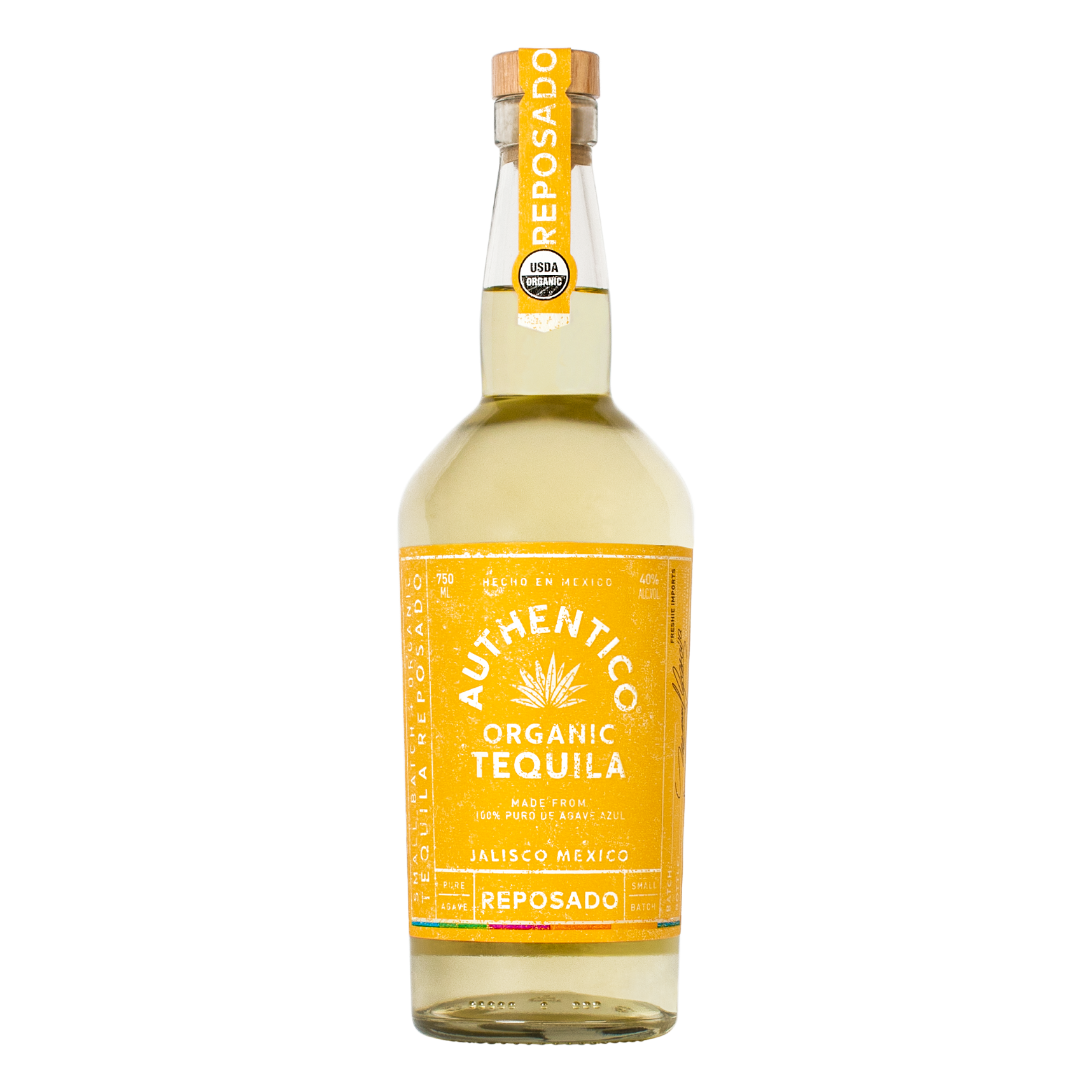 Authentico Organic Tequila Reposado from Mexico - Winner of Bronze ...