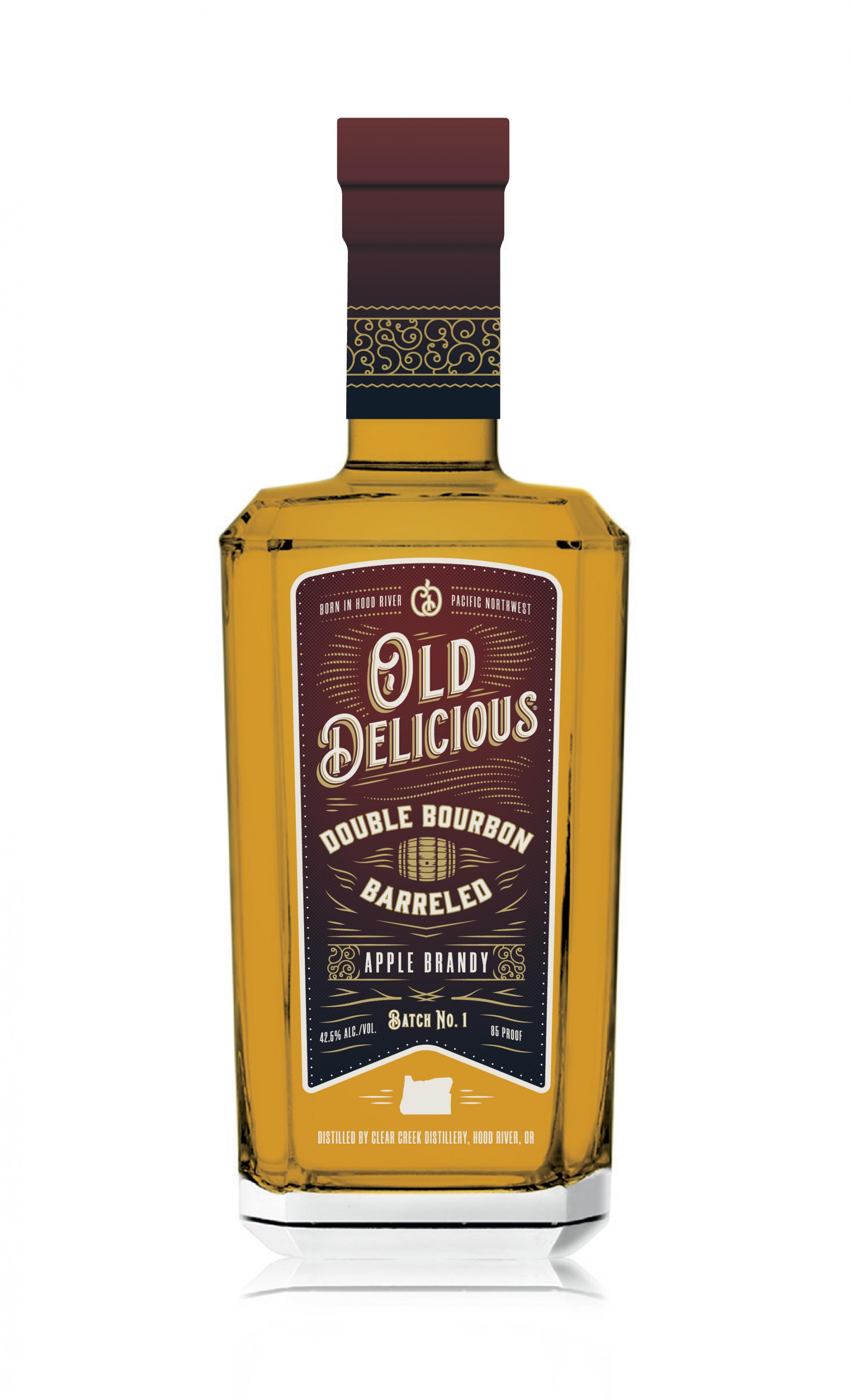 Old Delicious Double Bourbon Barreled Apple Brandy from United States ...