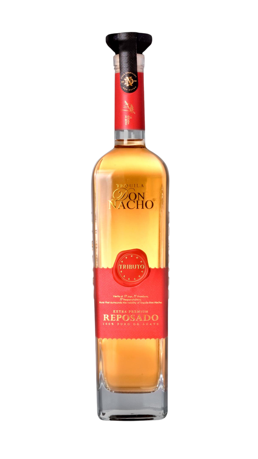 Don Nacho Tributo Reposado 100% Pure of Agave from Mexico - Winner of ...