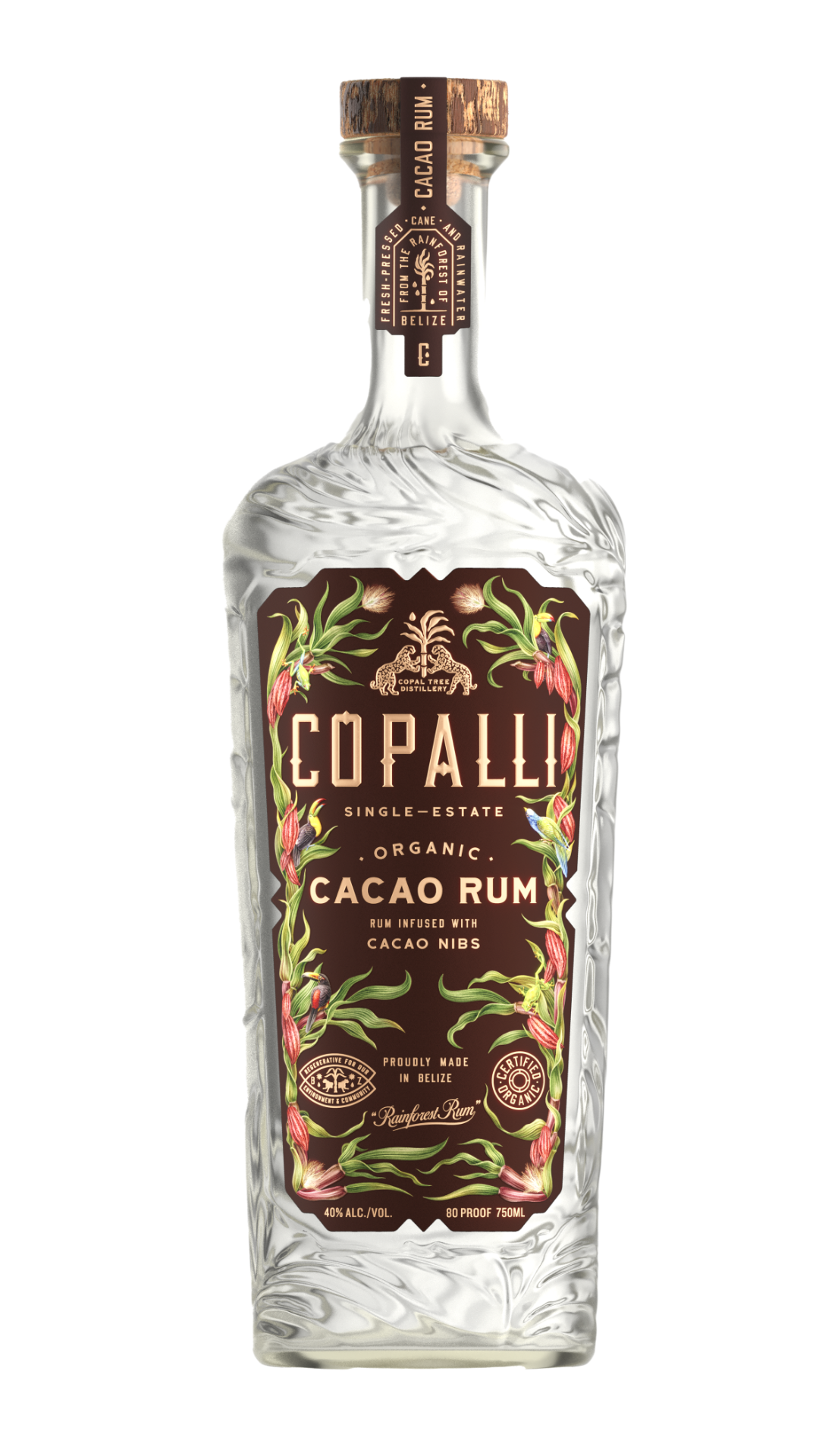 Copalli Cacao Rum from Belize - Winner of Silver medal at the Bartender ...