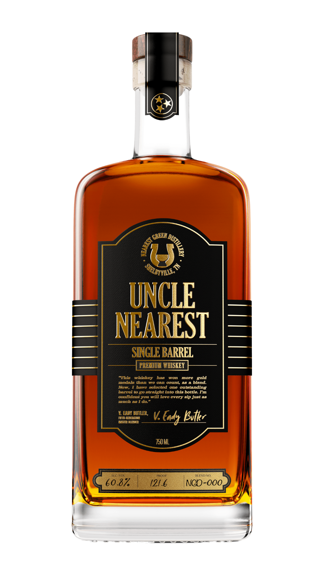 Uncle Nearest Single Barrel Whiskey - Batch 905 from United States ...