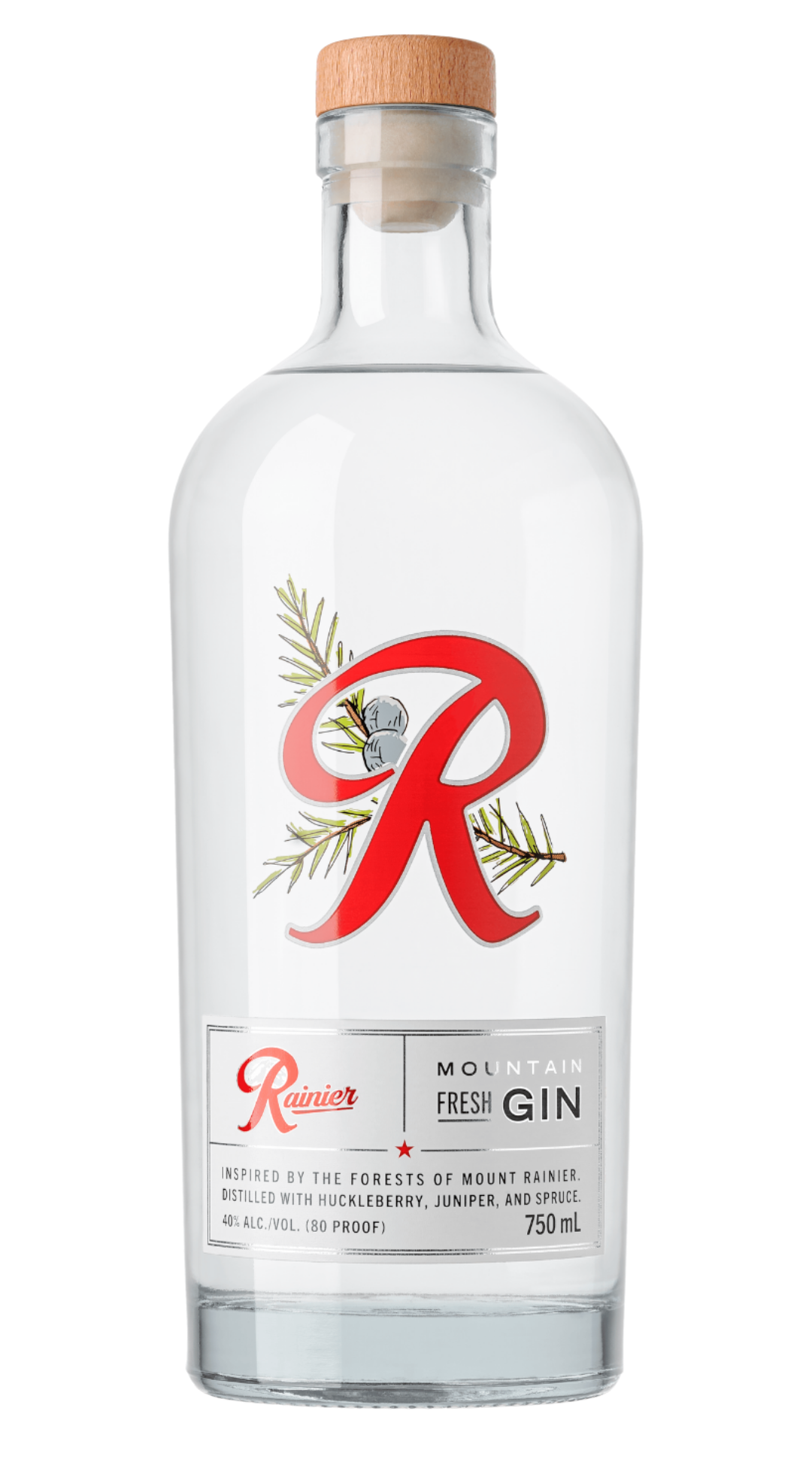 Rainier Mountain Fresh Gin from United States - Winner of Bronze medal ...