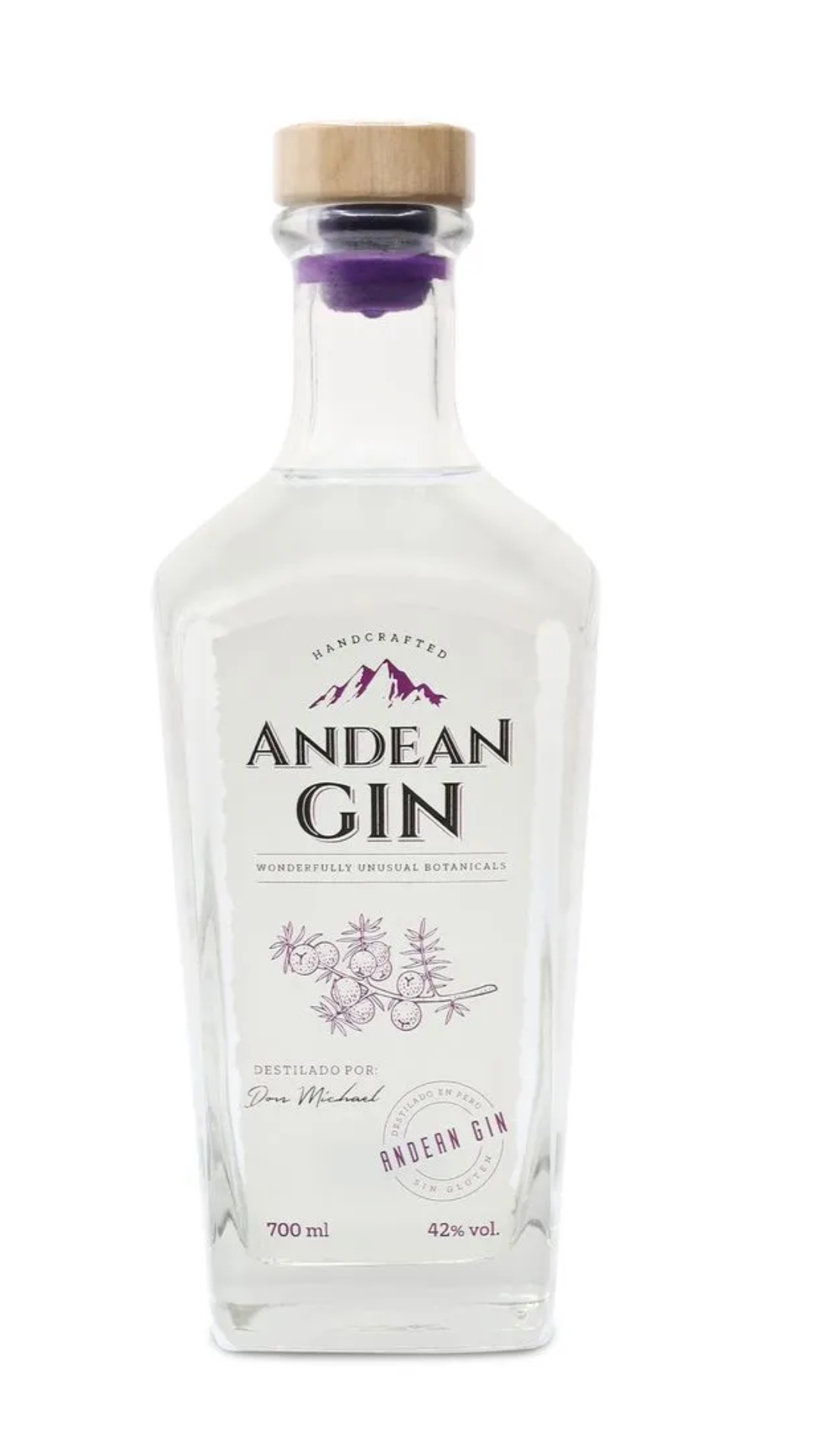 Andean Gin from Peru - Winner of Gold medal at the Bartender Spirits Awards