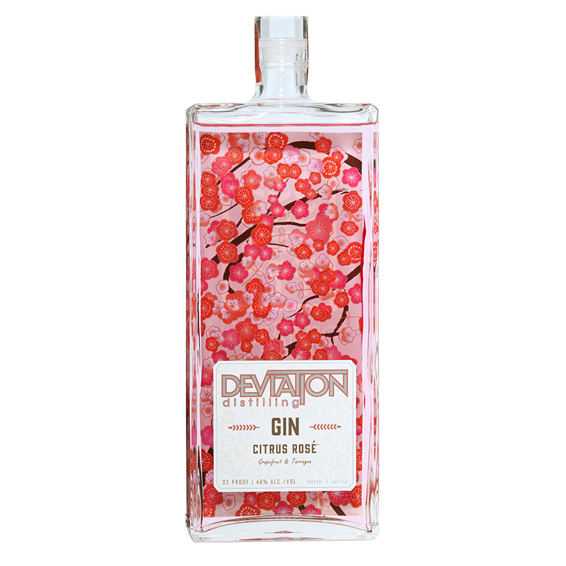 Deviation Distilling Citrus Rosé Gin from United States - Winner of ...
