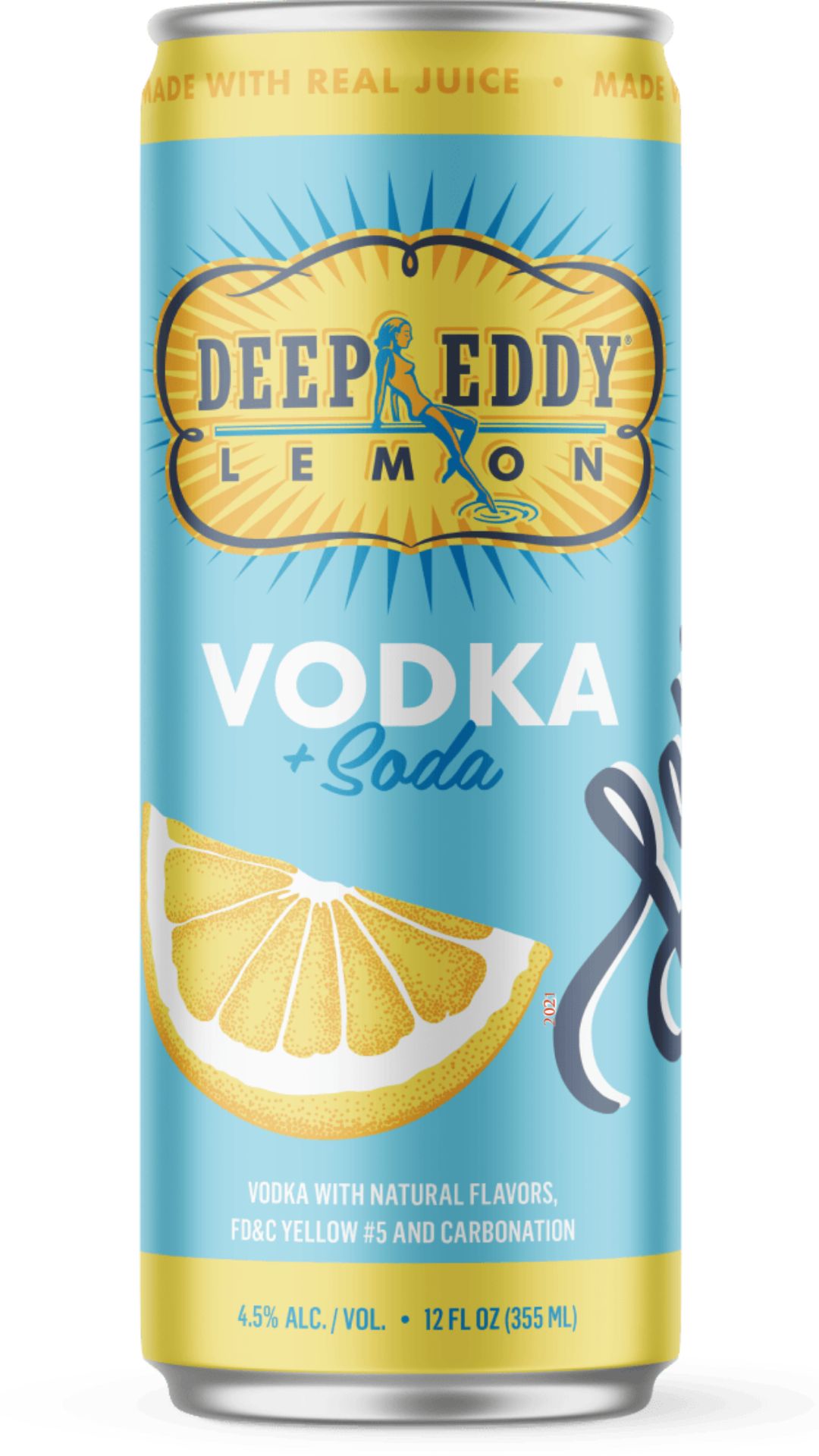 Deep Eddy Lemon Vodka + Soda from United States - Winner of Silver ...