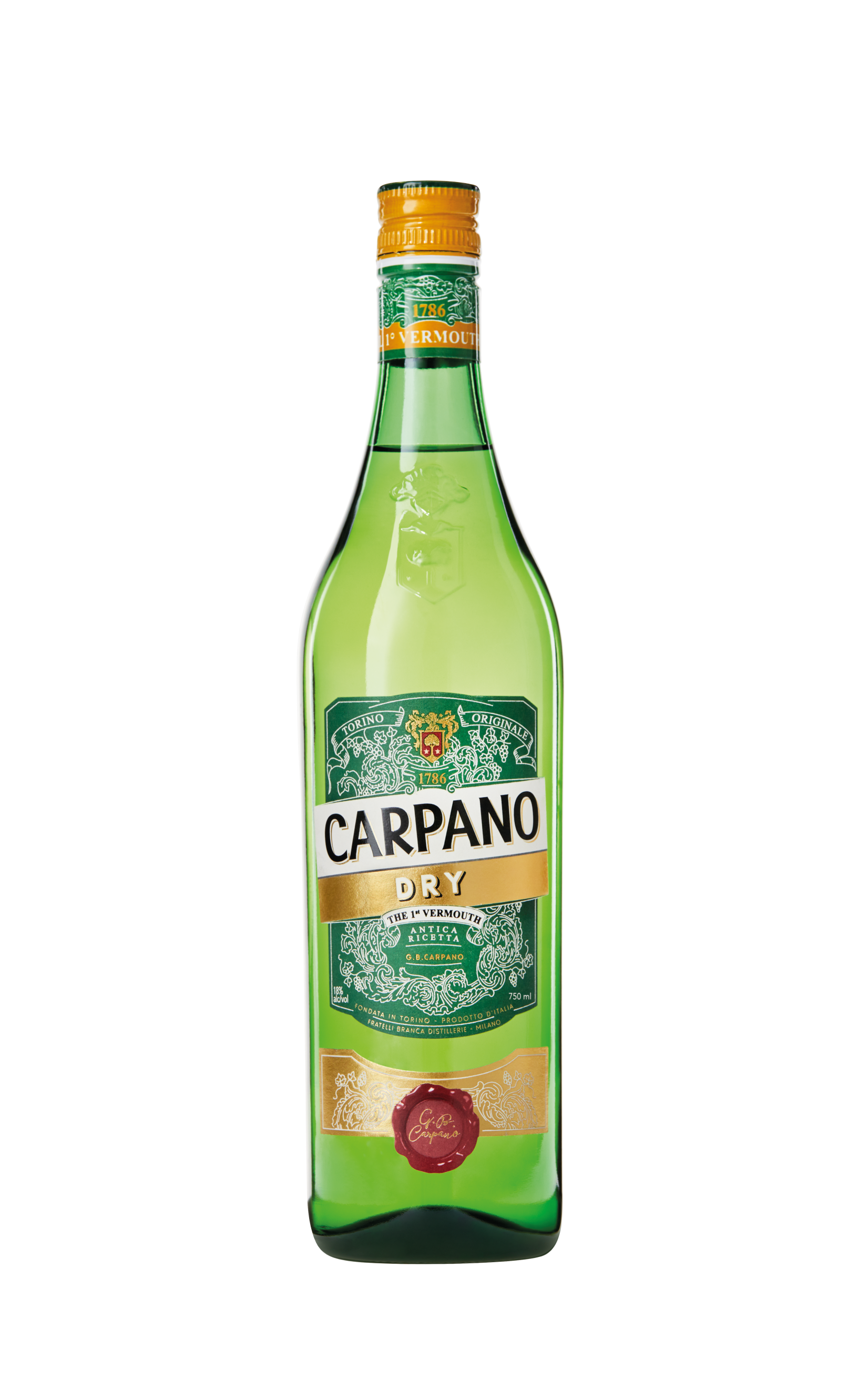 Carpano Dry Vermouth from Italy - Winner of Silver medal at the ...