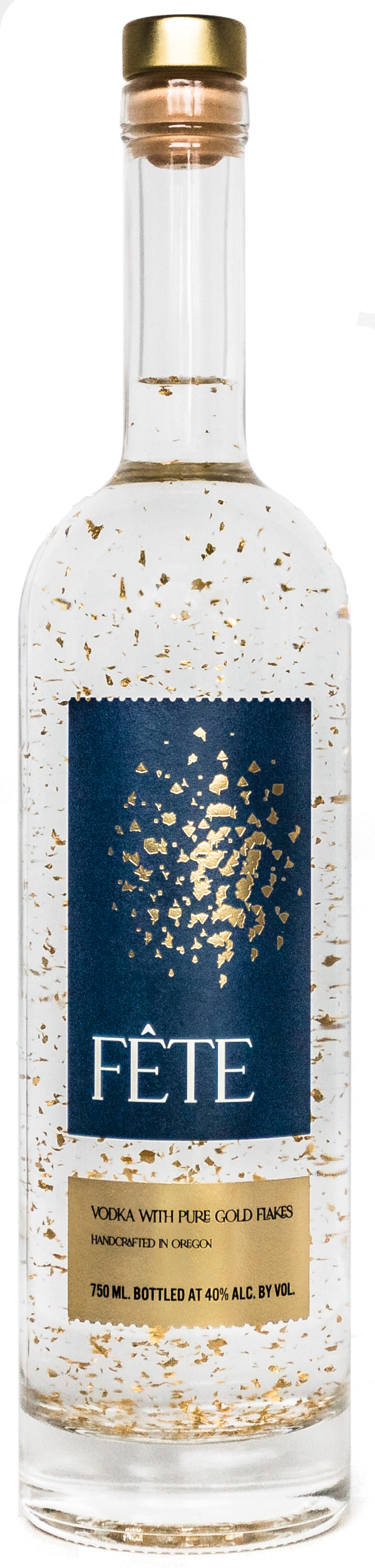 Fête Vodka with Pure Gold Flakes from United States - Winner of Silver ...