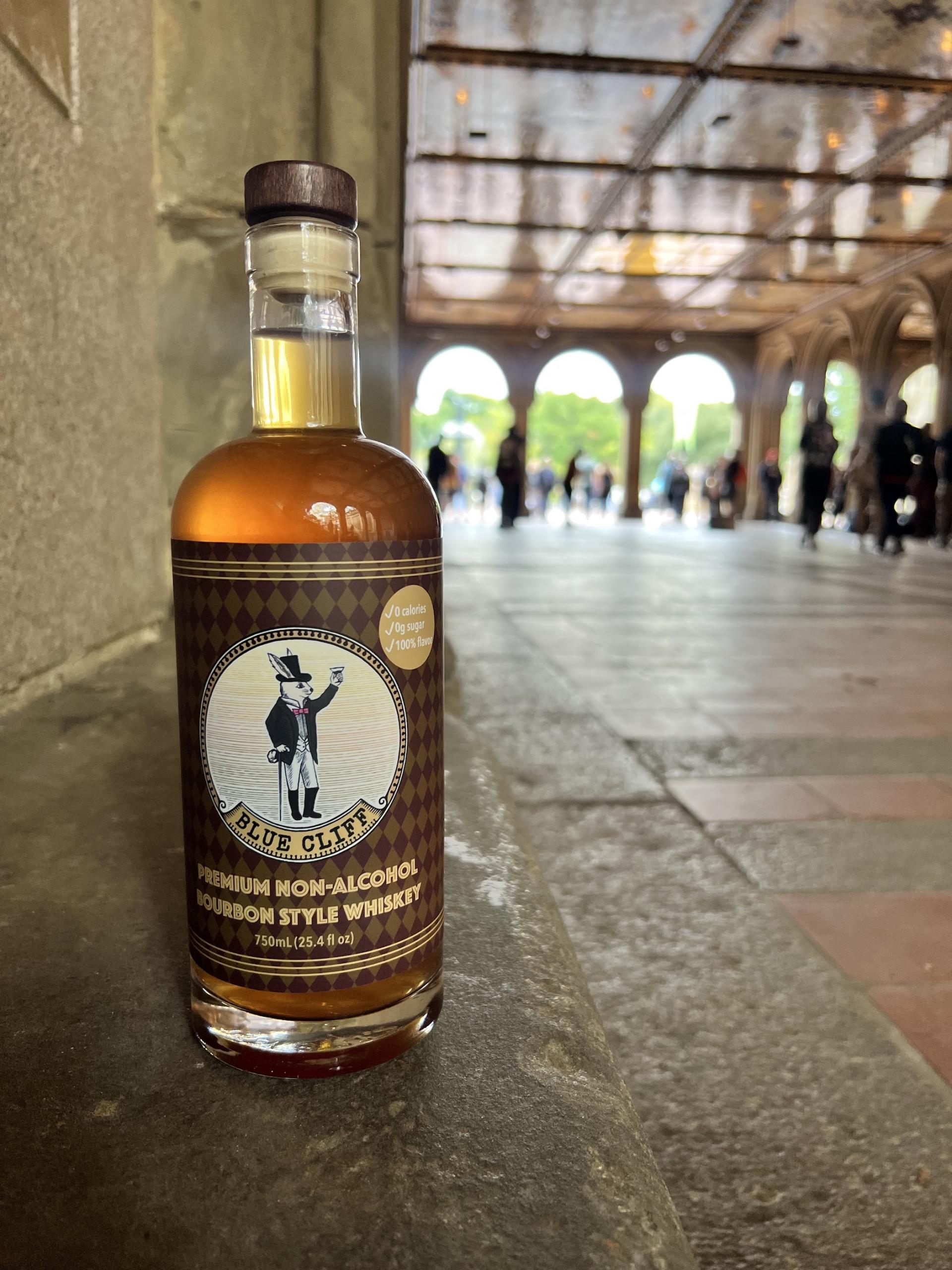 Blue Cliff Premium Non-Alcohol Bourbon Style Whiskey from United States ...
