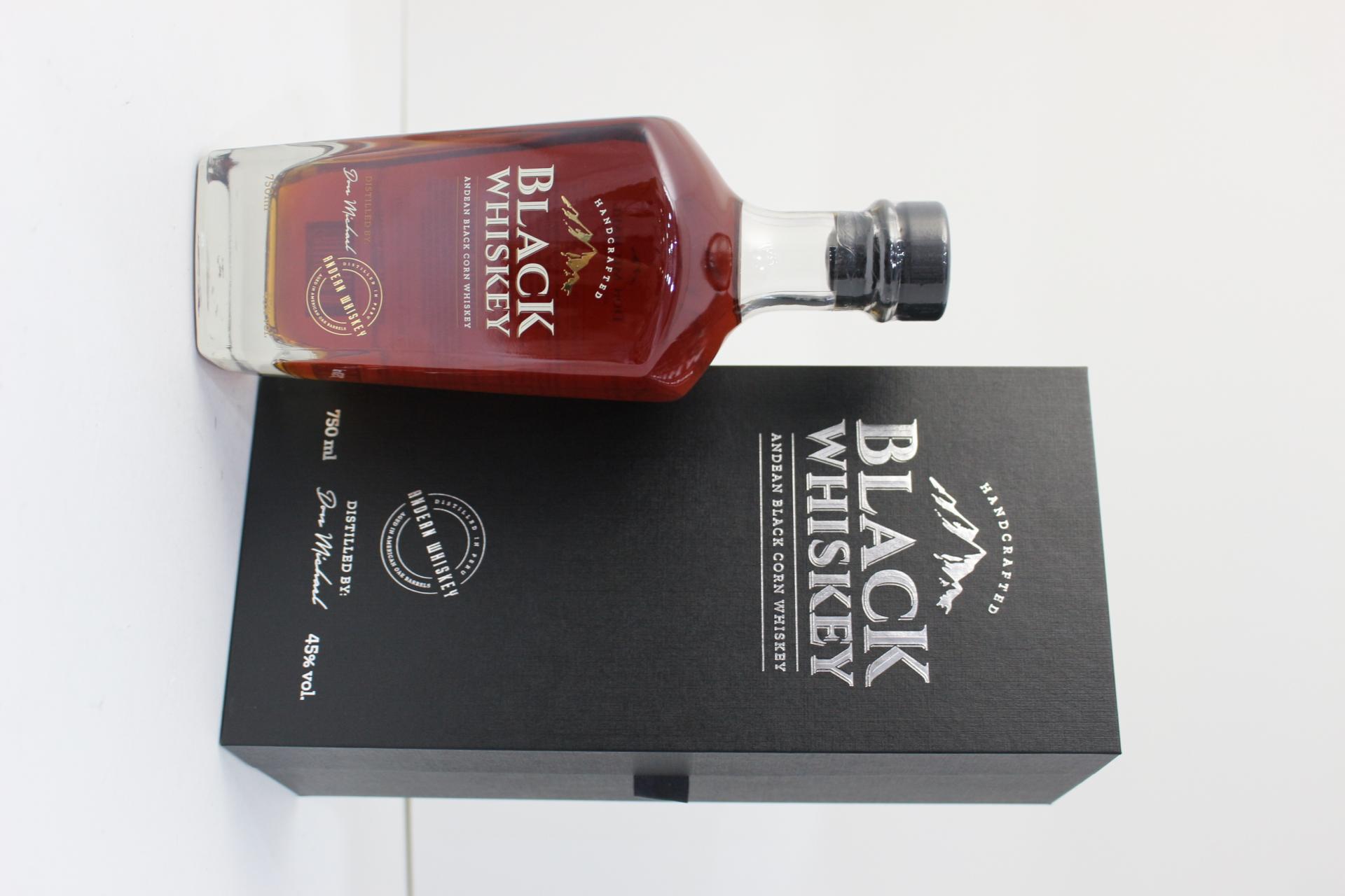 Black Whiskey from Peru - Winner of Gold medal at the Bartender Spirits ...