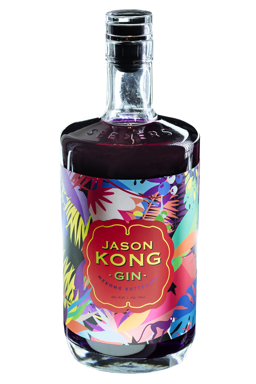 Jason Kong Butterfly Pea Gin from Cambodia - Winner of Gold medal at ...