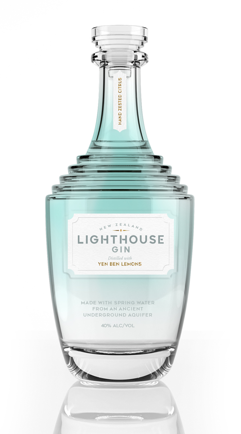 Lighthouse Gin from New Zealand - Winner of Silver medal at the ...