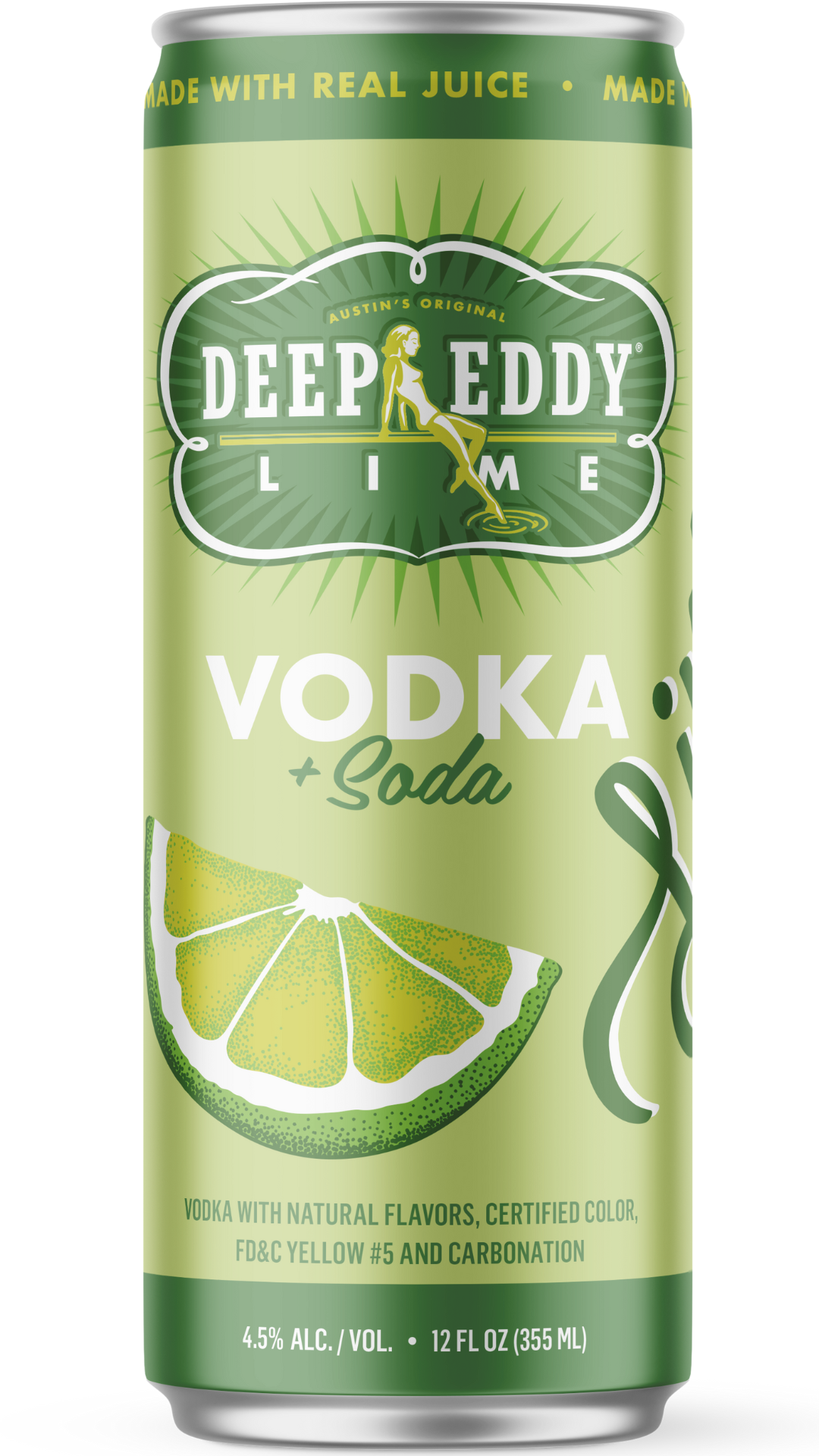 Deep Eddy Lime Vodka + Soda from United States - Winner of Silver medal ...