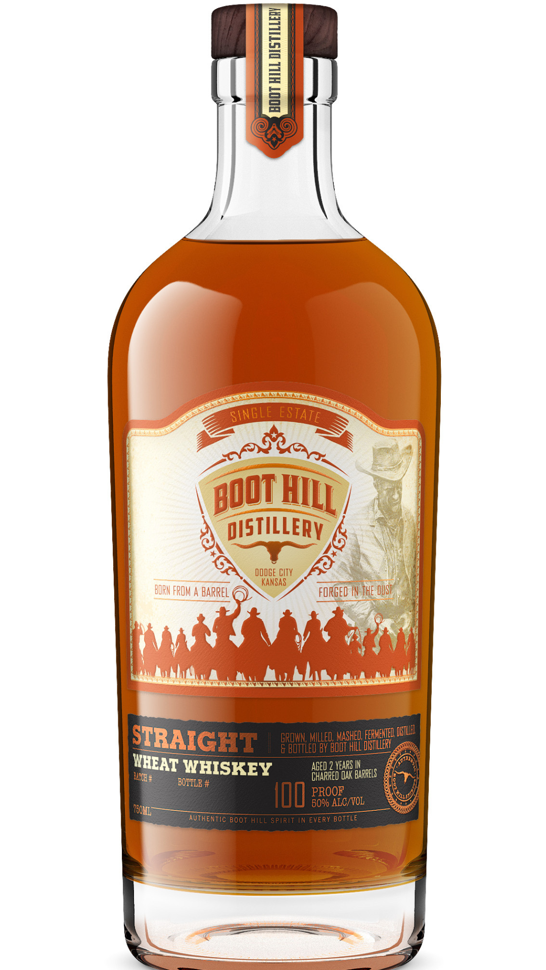 Boot Hill Distillery Straight Wheat Whiskey from United States - Winner ...