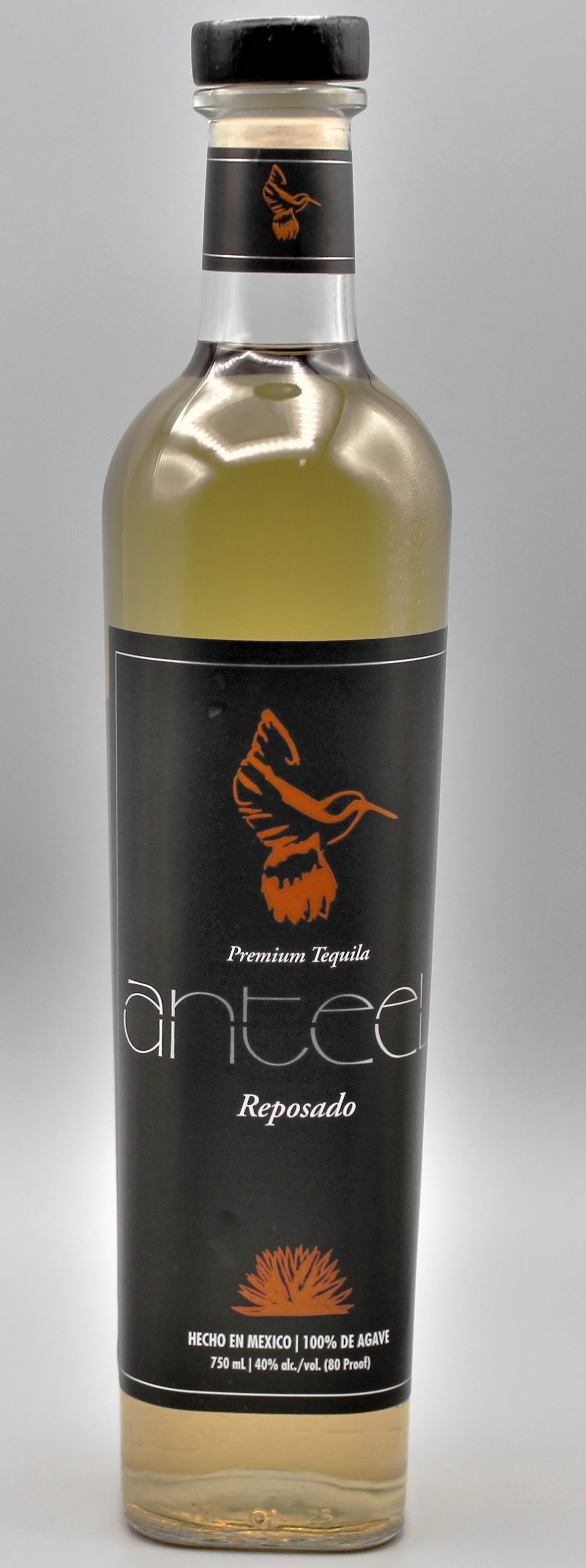 Anteel Reposado Tequila from Mexico - Winner of Silver medal at the ...